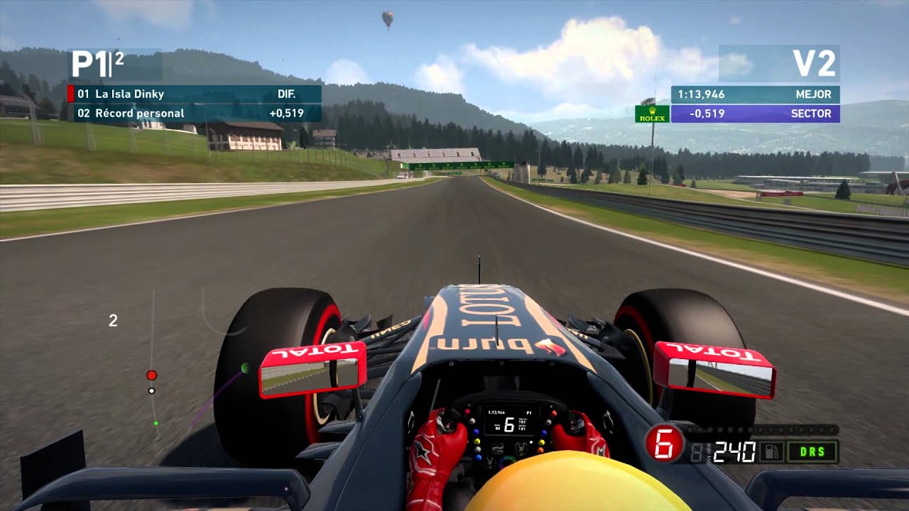 F1 2014 - Codemasters - Time Trial - Austria - Lotus - Xbox 360 - YouTube