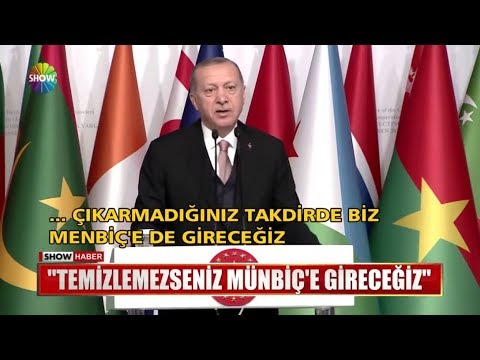 Erdoğan: \