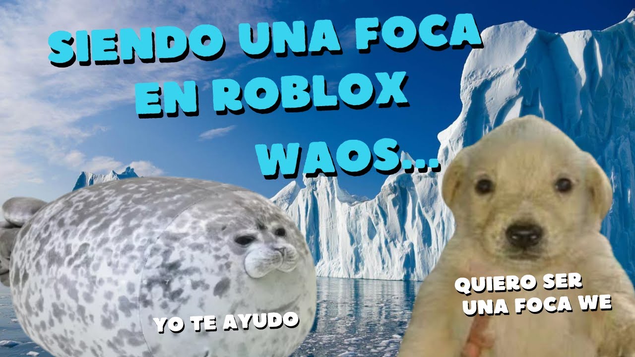Soy Una Foca en Roblox - YouTube