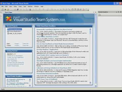 Conexión SQL Server con Visual Studio 2008 - YouTube