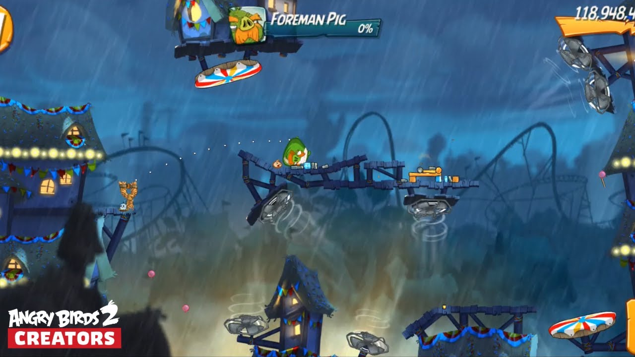 King Pig Panic FAIL! Angry Birds 2 - YouTube