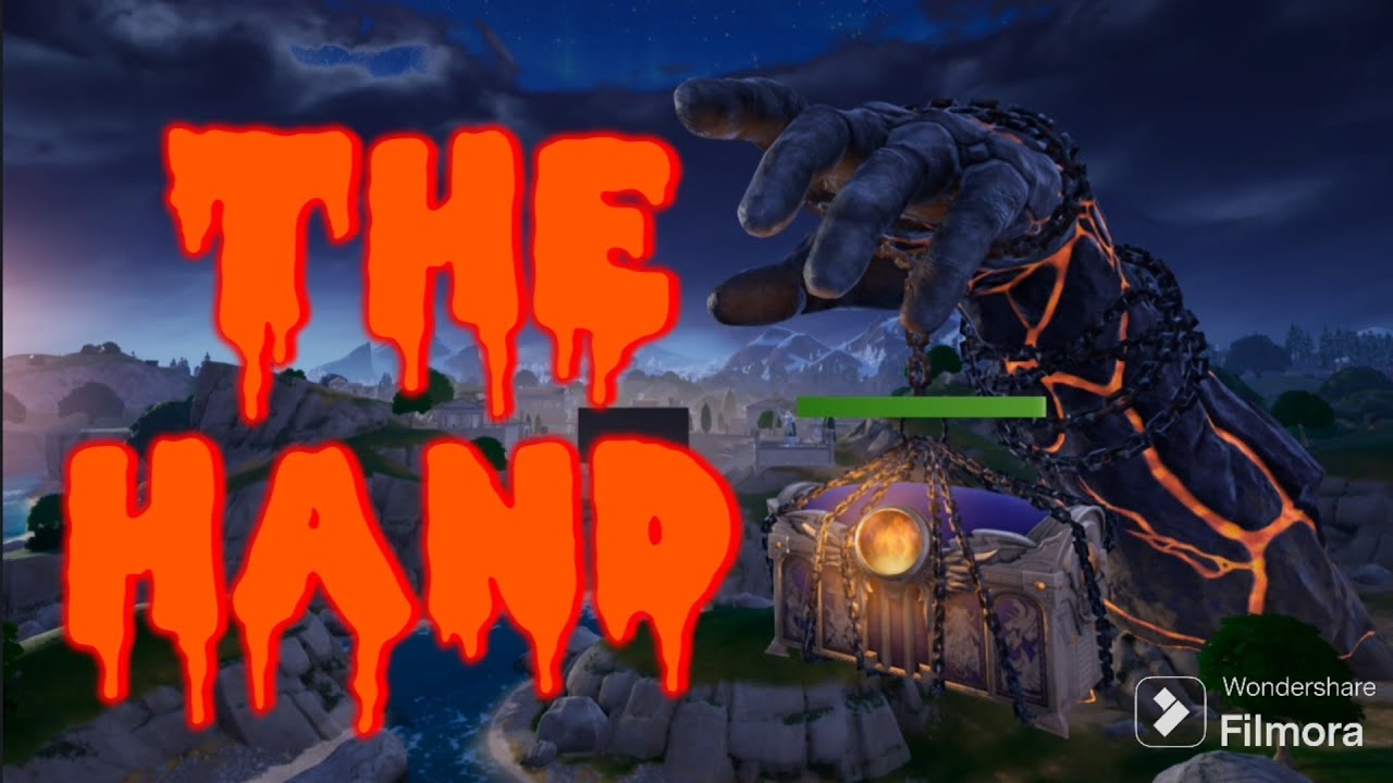 Fortnite: The Hand! (Mini live event) - YouTube