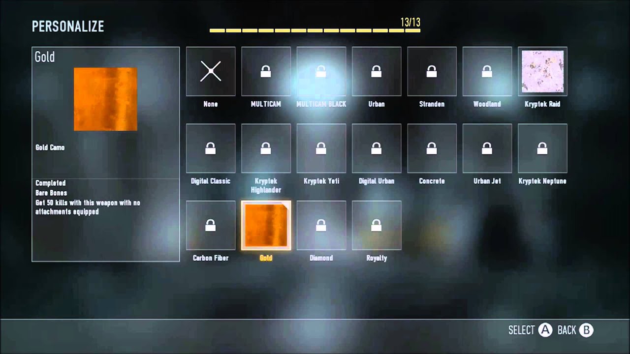 Call of Duty Advanced Warfare: How to Get Gold, Diamond, and Royalty ...