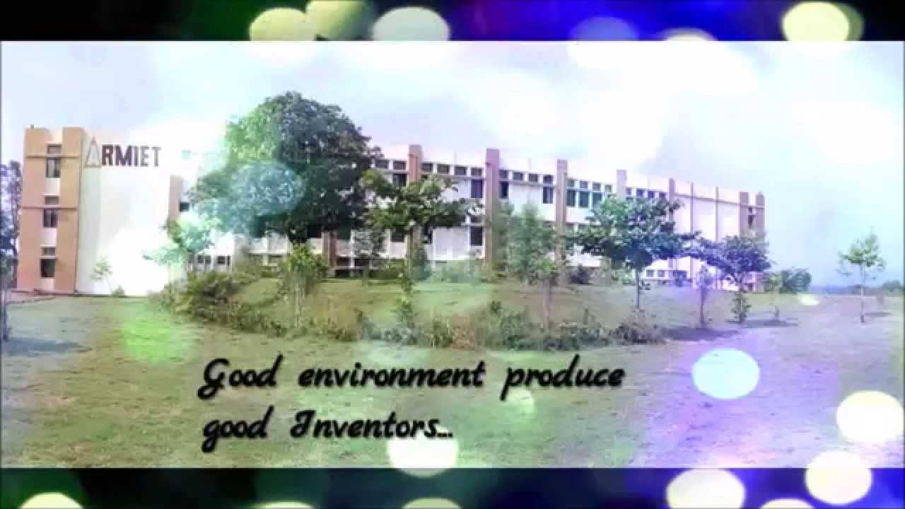 STATE OF ART CAMPUS AT #ARMIET - YouTube