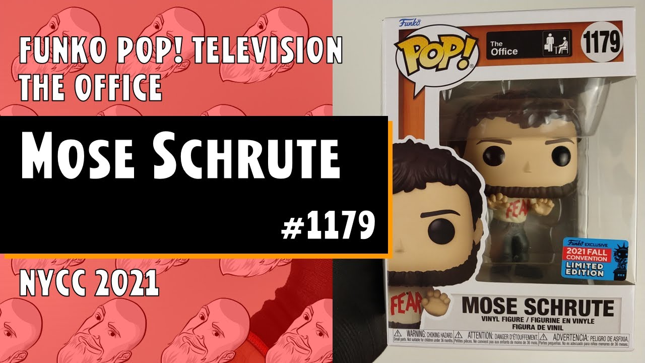 Funko Pop Television - The Office - Mose Schrute - 1179 - NYCC 2021 ...