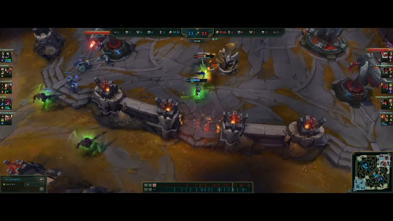 Zed Gameplay - flash over wall ace @TheIronZed - YouTube
