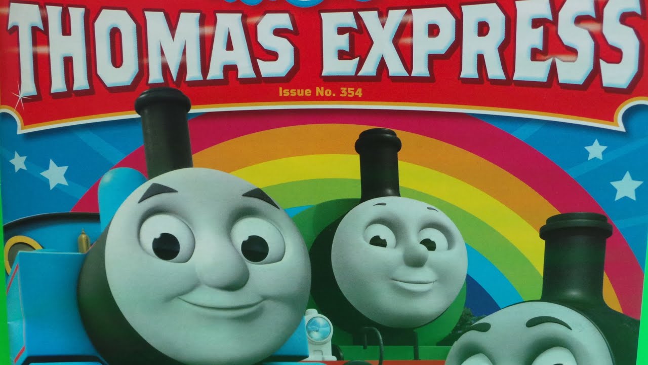 THOMAS THE TANK ENGINE AND FRIENDS MAGAZINE COMIC ISSUE 354 WITH DRILL ...