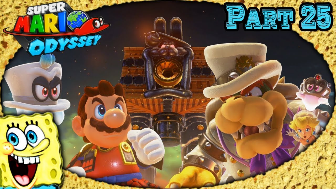 Let´s Play Super Mario Odyssey Part 25 "Der Broodals Megazord" - YouTube
