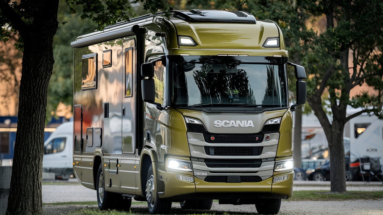 2025 Scania Motorhome Camper Truck: The Ultimate Luxury on Wheels ...
