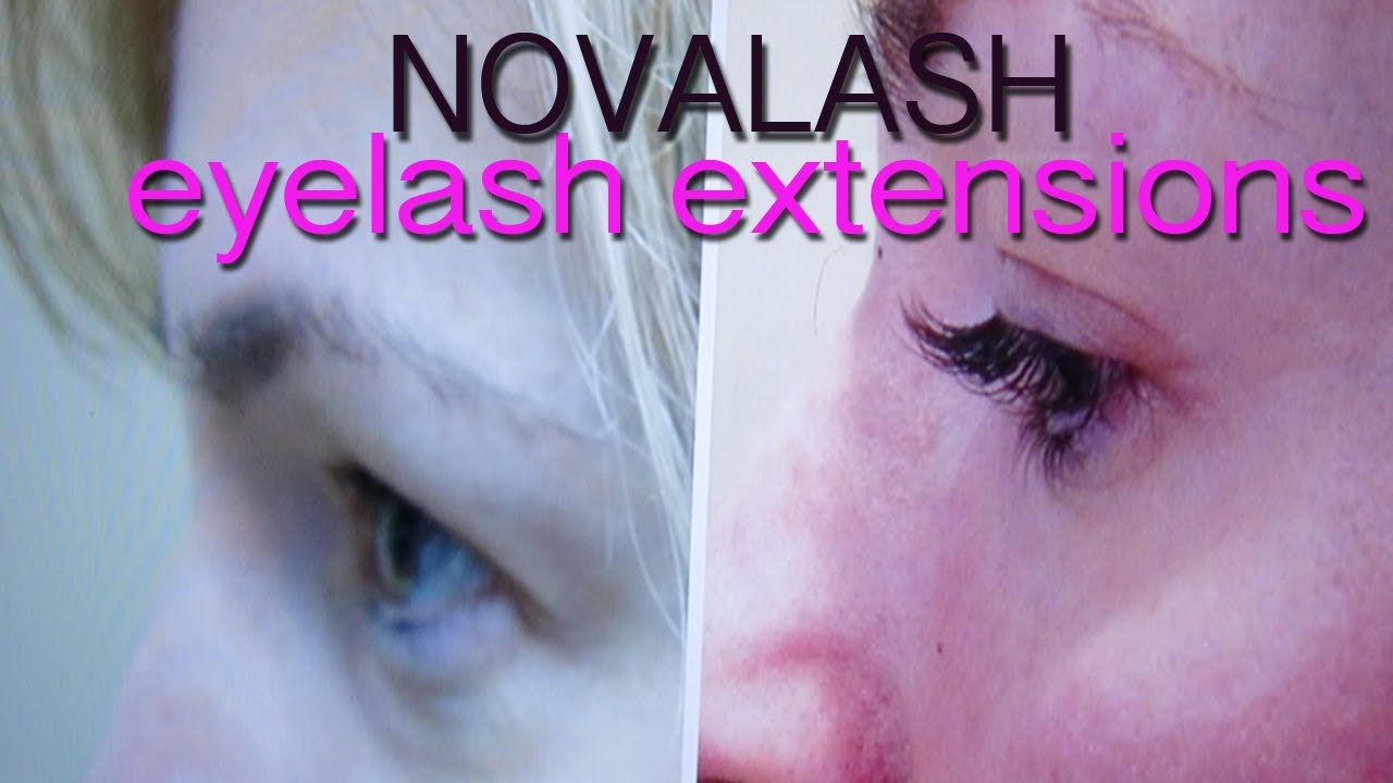 EYELASH EXTENSIONS by NOVALASH - YouTube