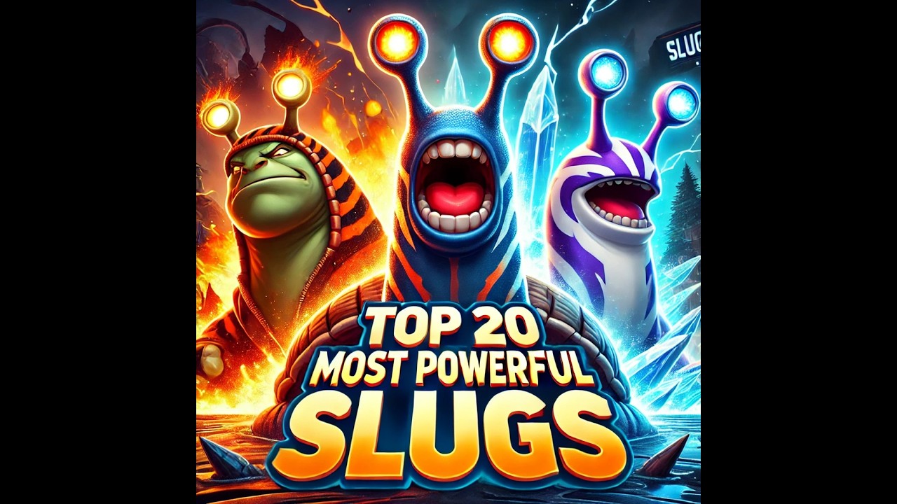 Top 20 Most Powerful Slugs - YouTube