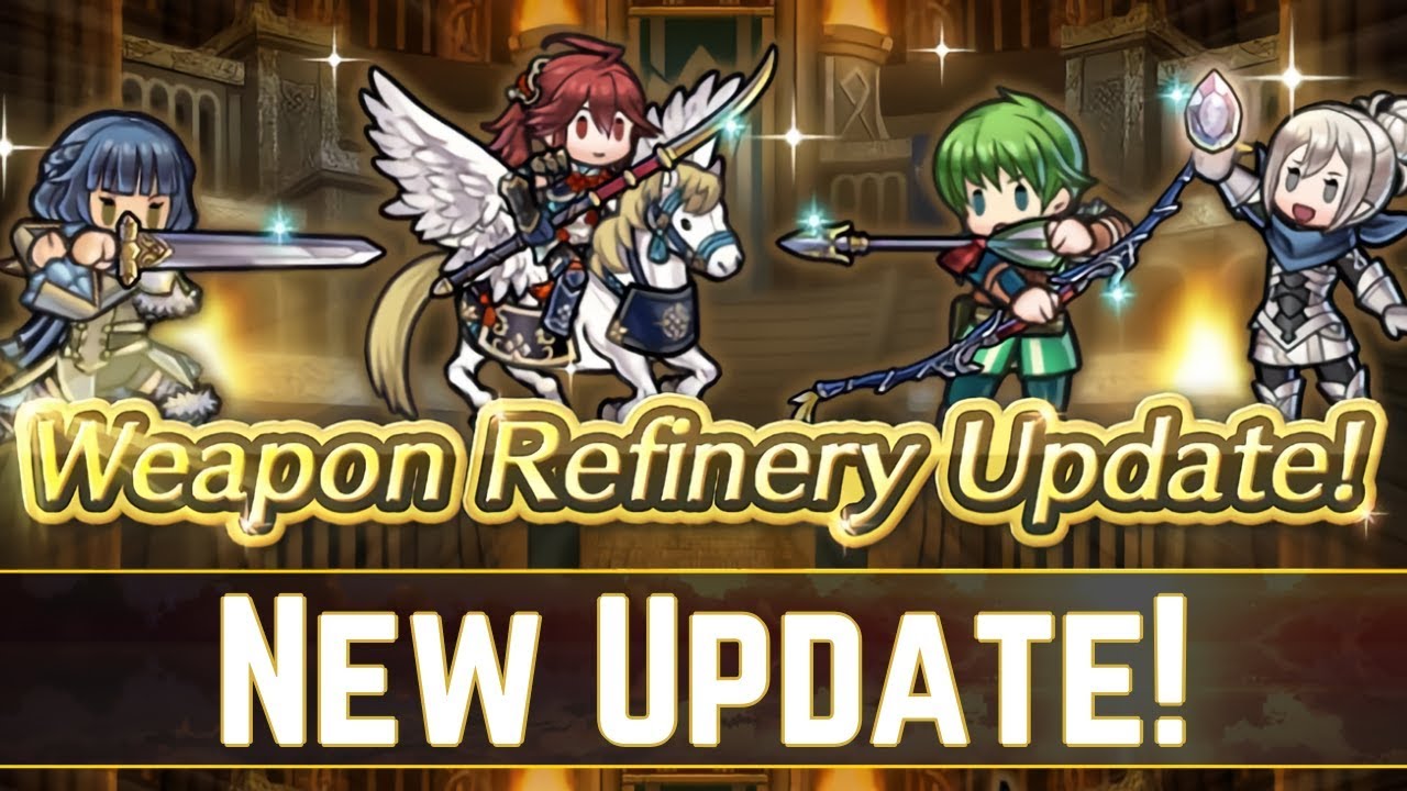FEH Update v3.11! More Weapon Refinery & Grailing Best F2P Hero! 😲 ...