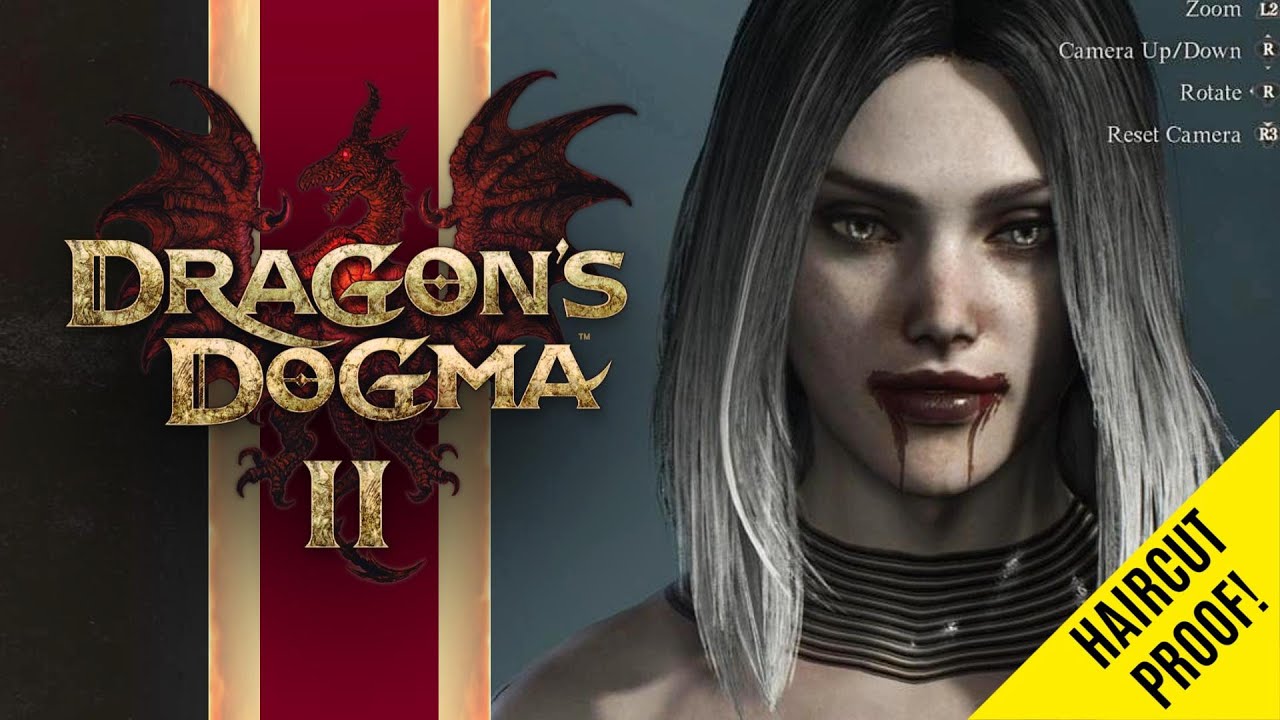 🏅DRAGON'S DOGMA 2 VAMPY FEMALE CHARACTER CREATION - YouTube