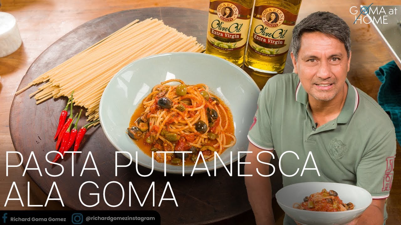 Goma At Home: Pasta Puttanesca Ala Goma - YouTube