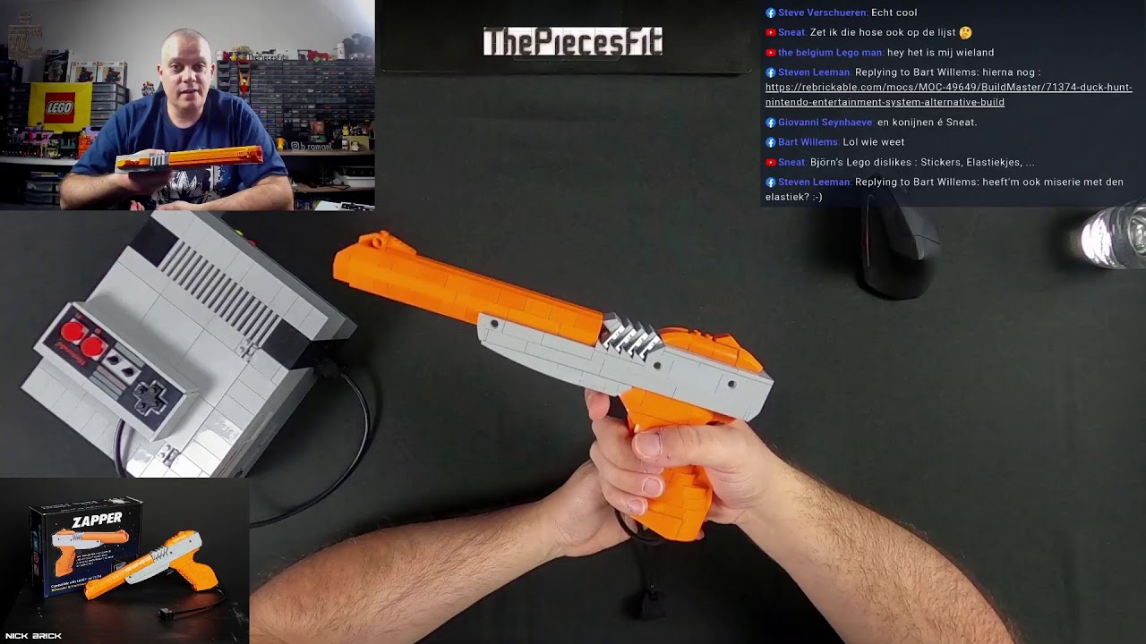 LEGO Nintendo Zapper (Ontwerp: Nick Brick) - YouTube