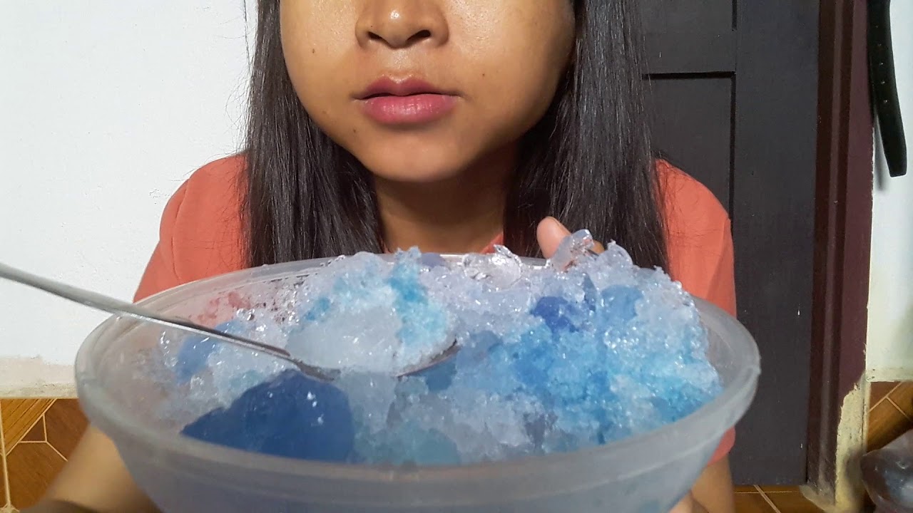 Today I ear colored ice. 21/10/2019 - YouTube