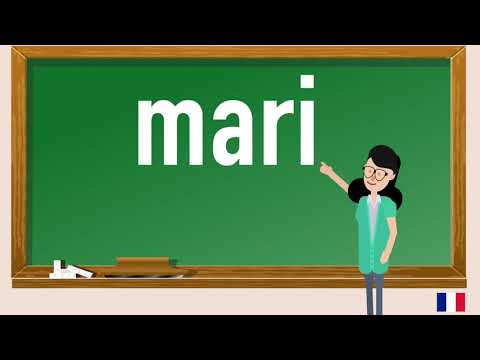 How to pronounce mari in French - YouTube