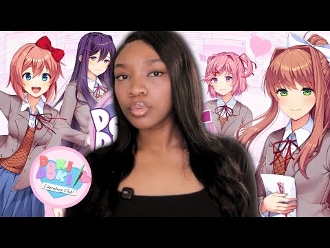 My First Time Playing Doki Doki Literature Club (I’m scared) 💗