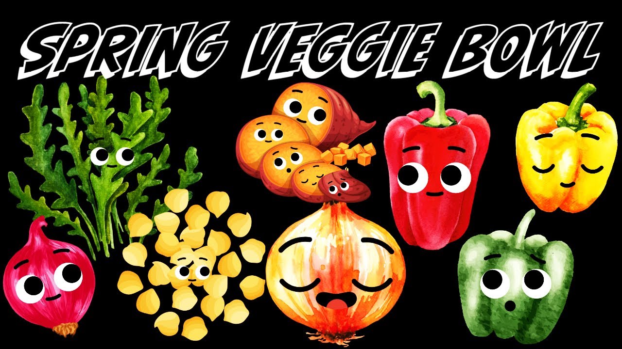 Bear Sensory - Veggie Bowl Mix! | Fun Dance Video with music ...