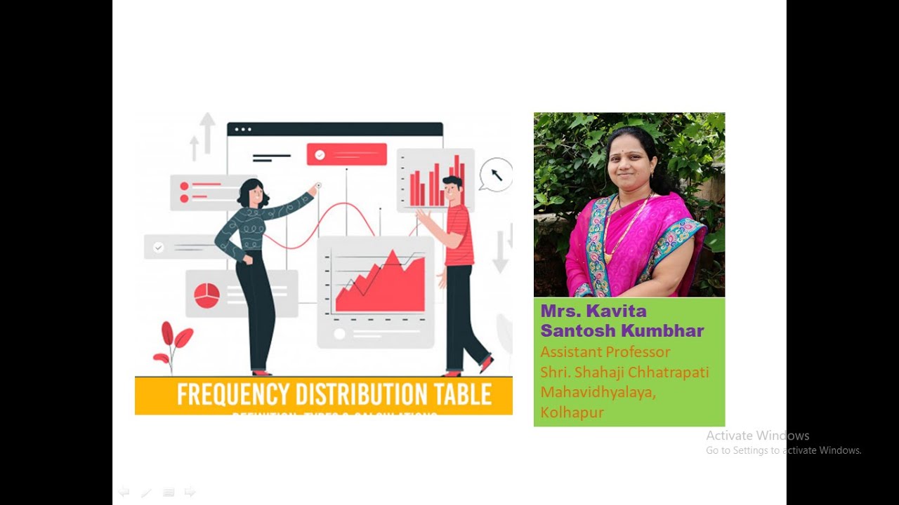 B.Sc. III , Biostatistics, Frequency Distribution - YouTube