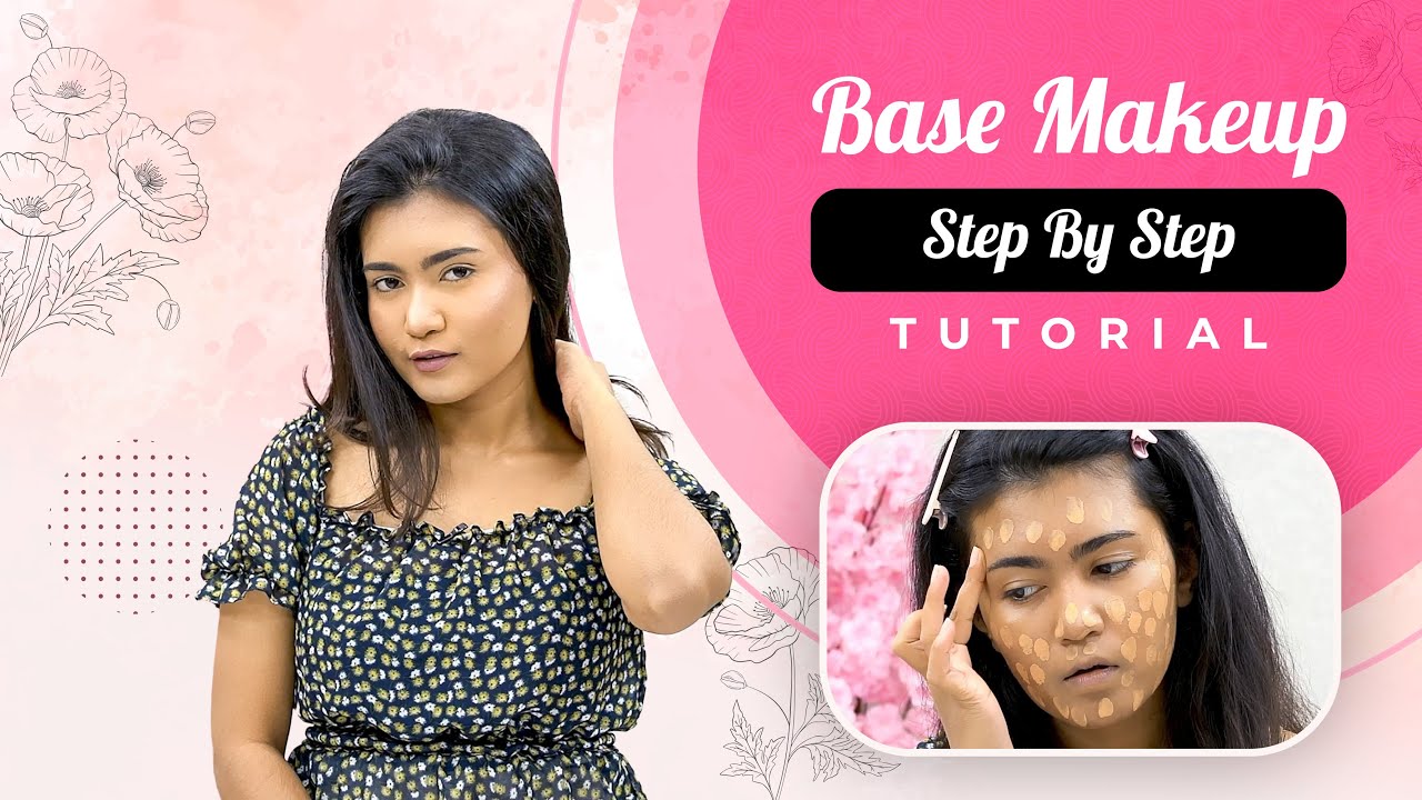 Step by step process of BASE MAKEUP! Makeup Tutorial - YouTube