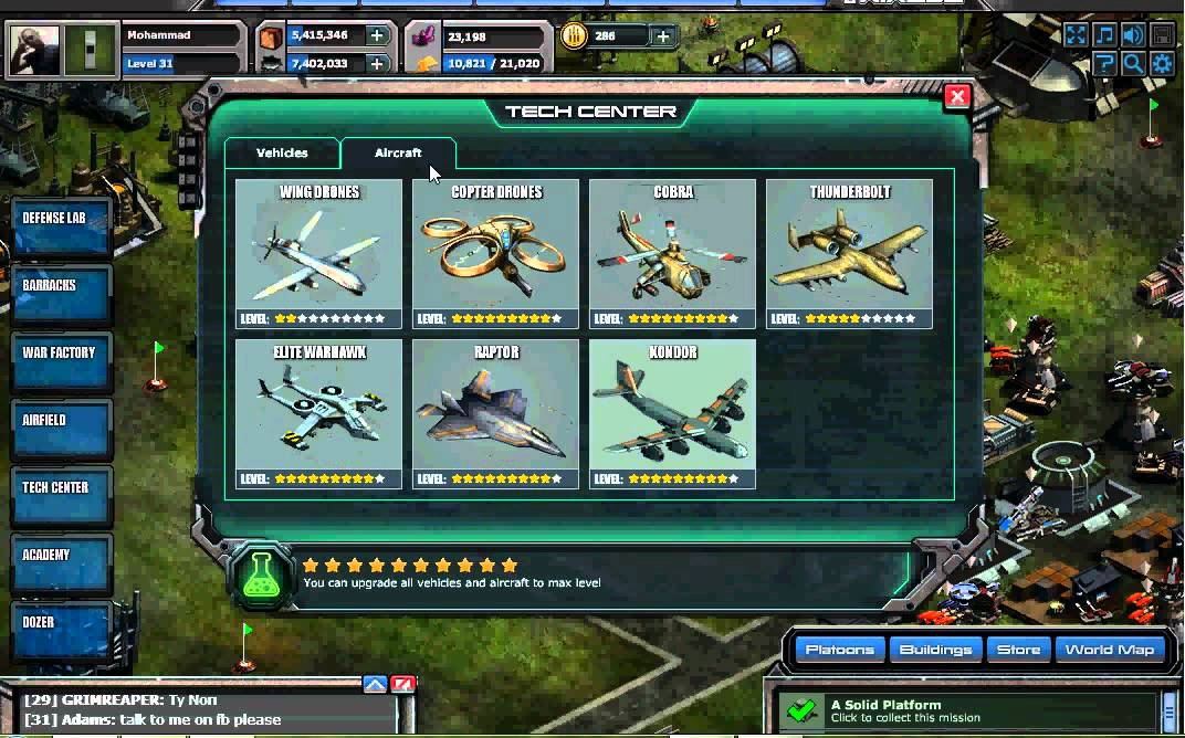 war commander new update unit level 10 come soon 09-02-2013 - YouTube