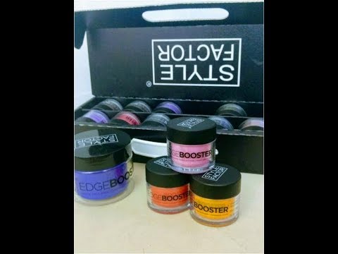 Trying New Hair Products |STYLE FACTOR EDGE BOOSTER| - YouTube
