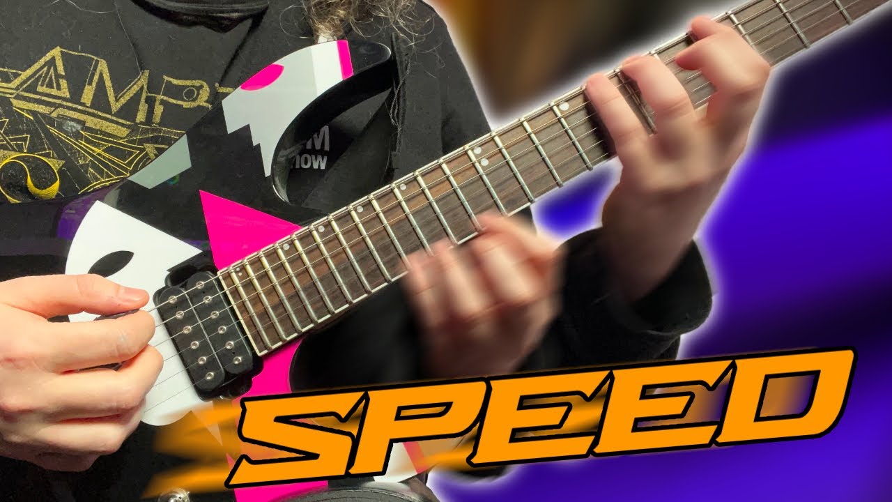 How To Achieve MAX Speed On Guitar - YouTube