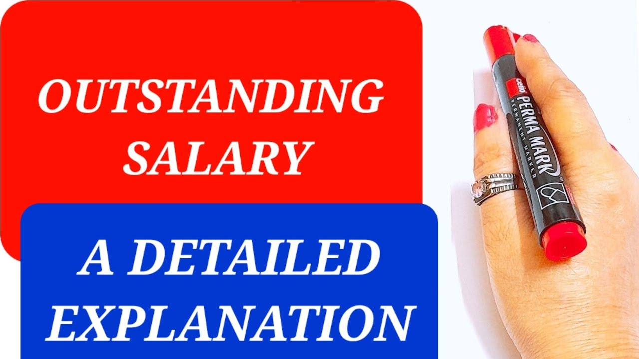 HOW TO PASS JOURNAL ENTRY FOR OUTSTANDING SALARY | A DETAILED ...