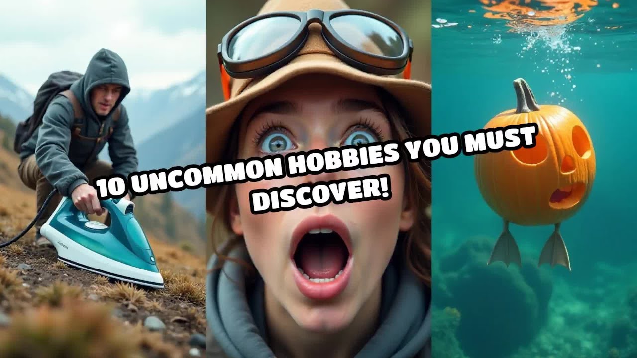 10 Uncommon Hobbies You Must Discover! - YouTube