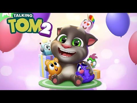 My Talking Tom 2 Celebrating Birthday Party With Pets | টম বিড়ালের ...
