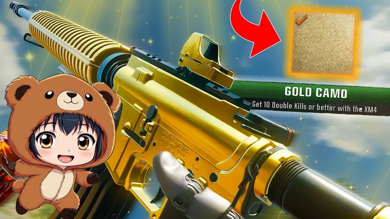 The ULTIMATE XM4 Gold Camo Grind - YouTube