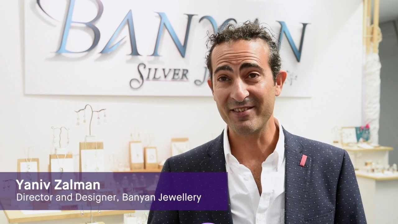 Live from #IJL2018 - Yaniv Zalman of Banyan Jewellery tells us about ...