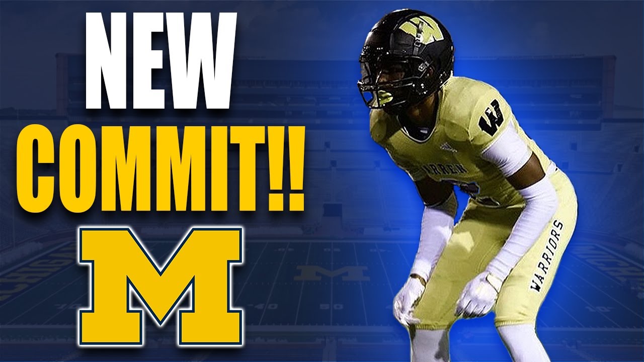 Michigan Lands a Commitment From Underrated 3-Star CB Jo’Ziah Edmond ...