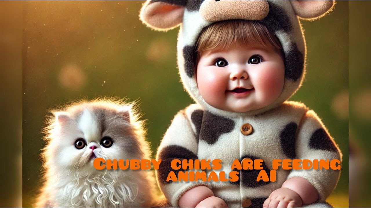 Chubby Cheeks feeding adorable animals #please subscribe to my channel ...