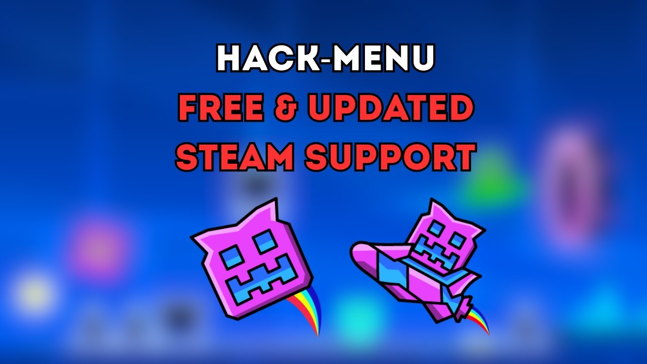 Geometry Dash Mod Menu PC * Mega Mod Menu * FREE [Steam&NonSteam] - YouTube