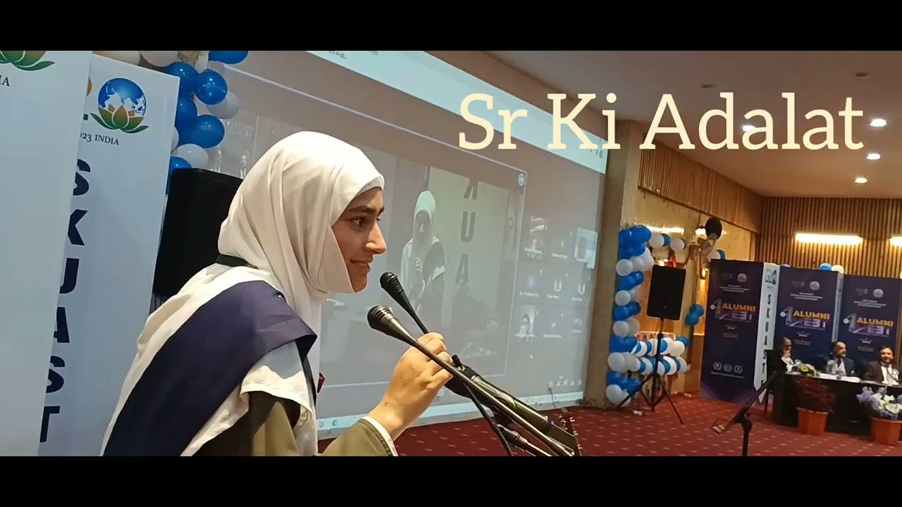 Asalamu Alayka(Arabic) Nehla bhat Rp School Nagbal Performed at skuast ...