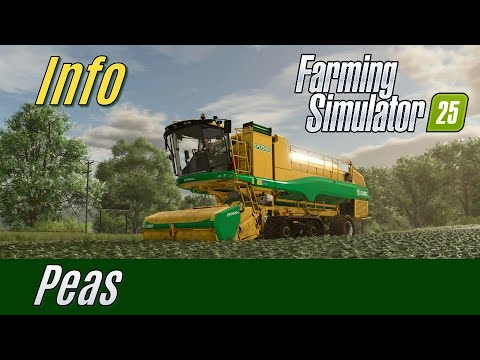 FS25 Info: Peas: Finally officially announced - YouTube