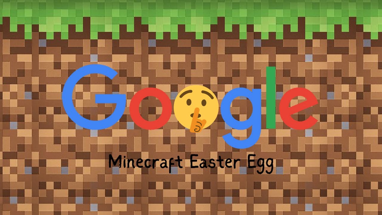 Google Has Minecraft Easter Egg? - YouTube
