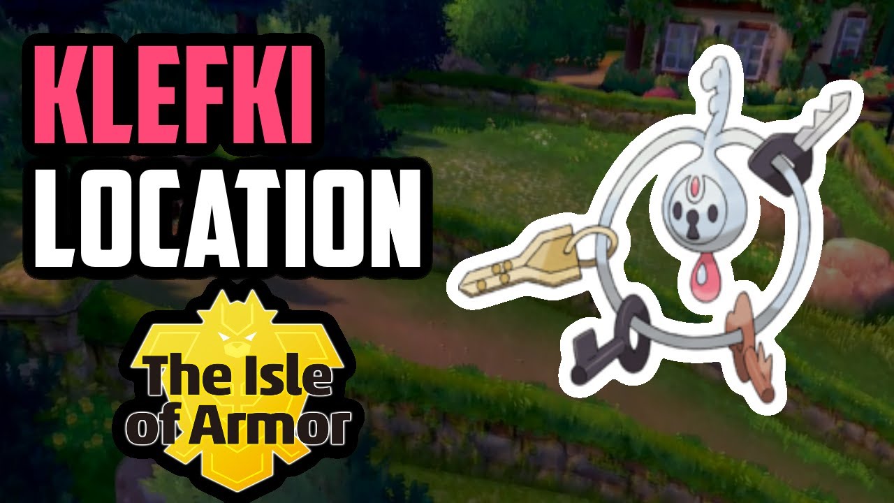 How to Catch Klefki - Pokemon Sword & Shield (DLC) - YouTube