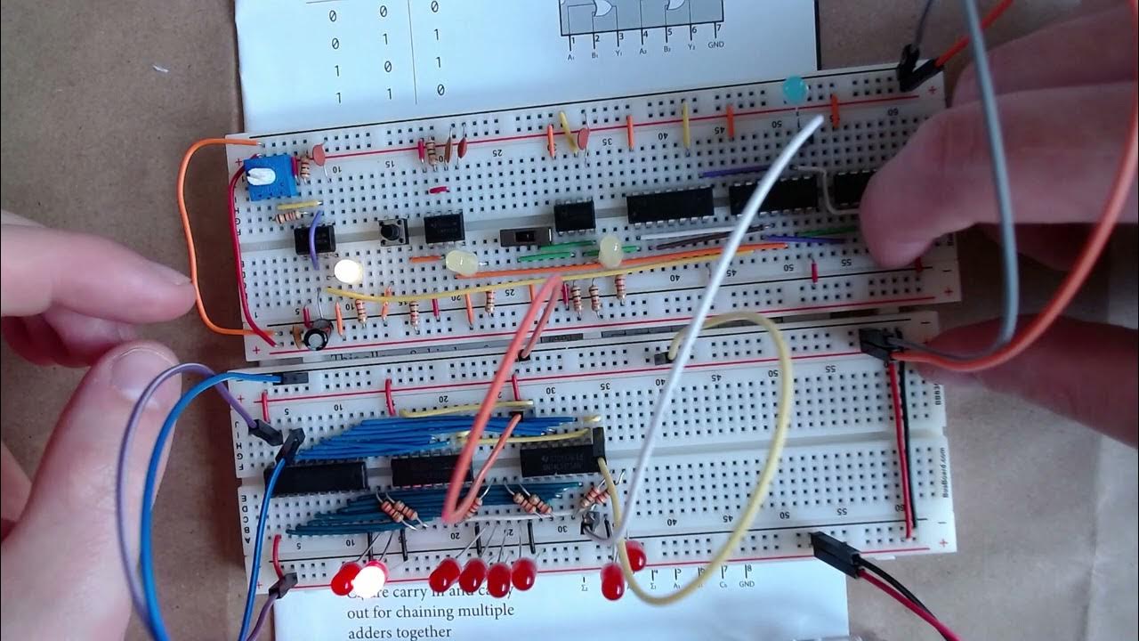 Register Module Unusual Behavior - Ben Eater 8-bit CPU - YouTube