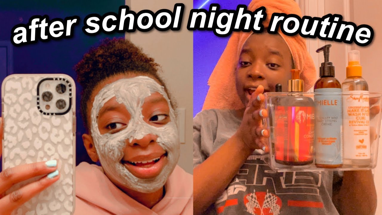 my school night routine 2021 *middle school* - YouTube