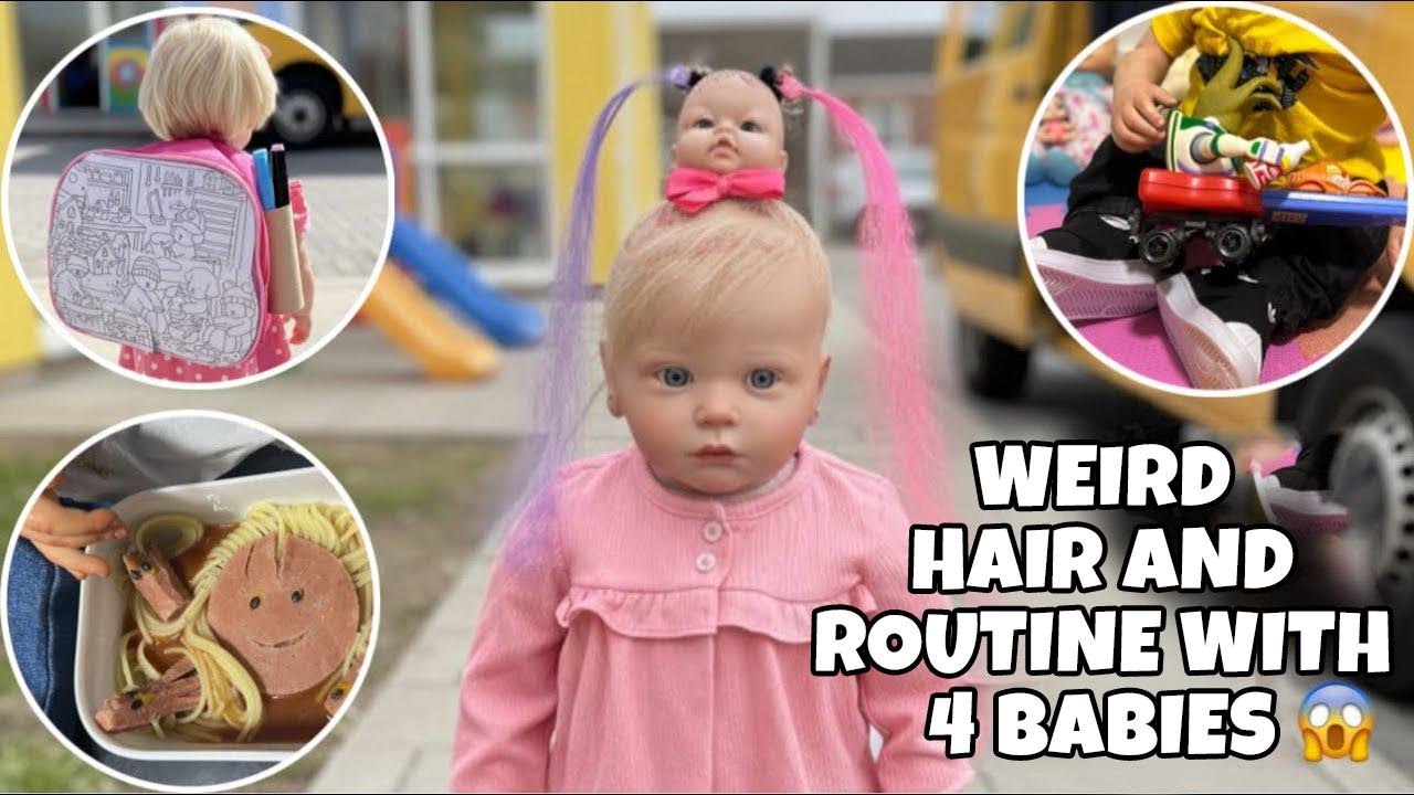 4 Crazy School Mornings with My Reborn Babies 🤪 | Gabi Reborn - YouTube