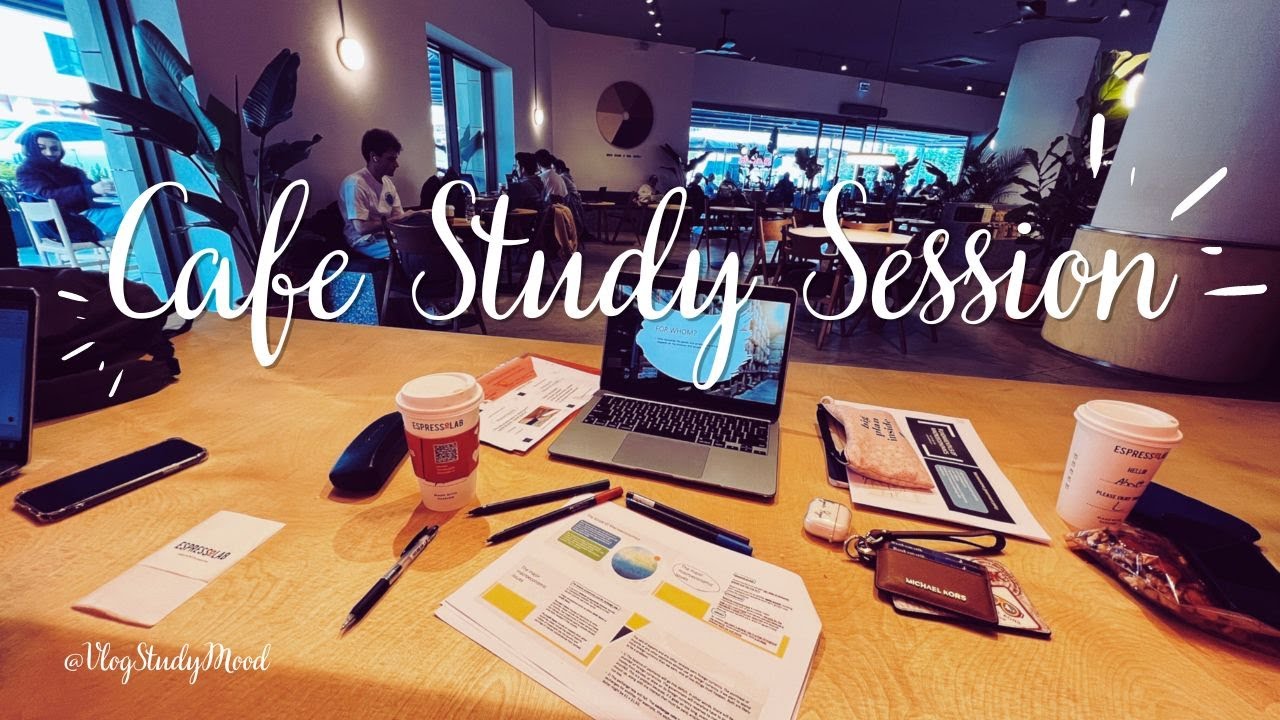 Productive Cafe Study Session : Boost your Focus - YouTube