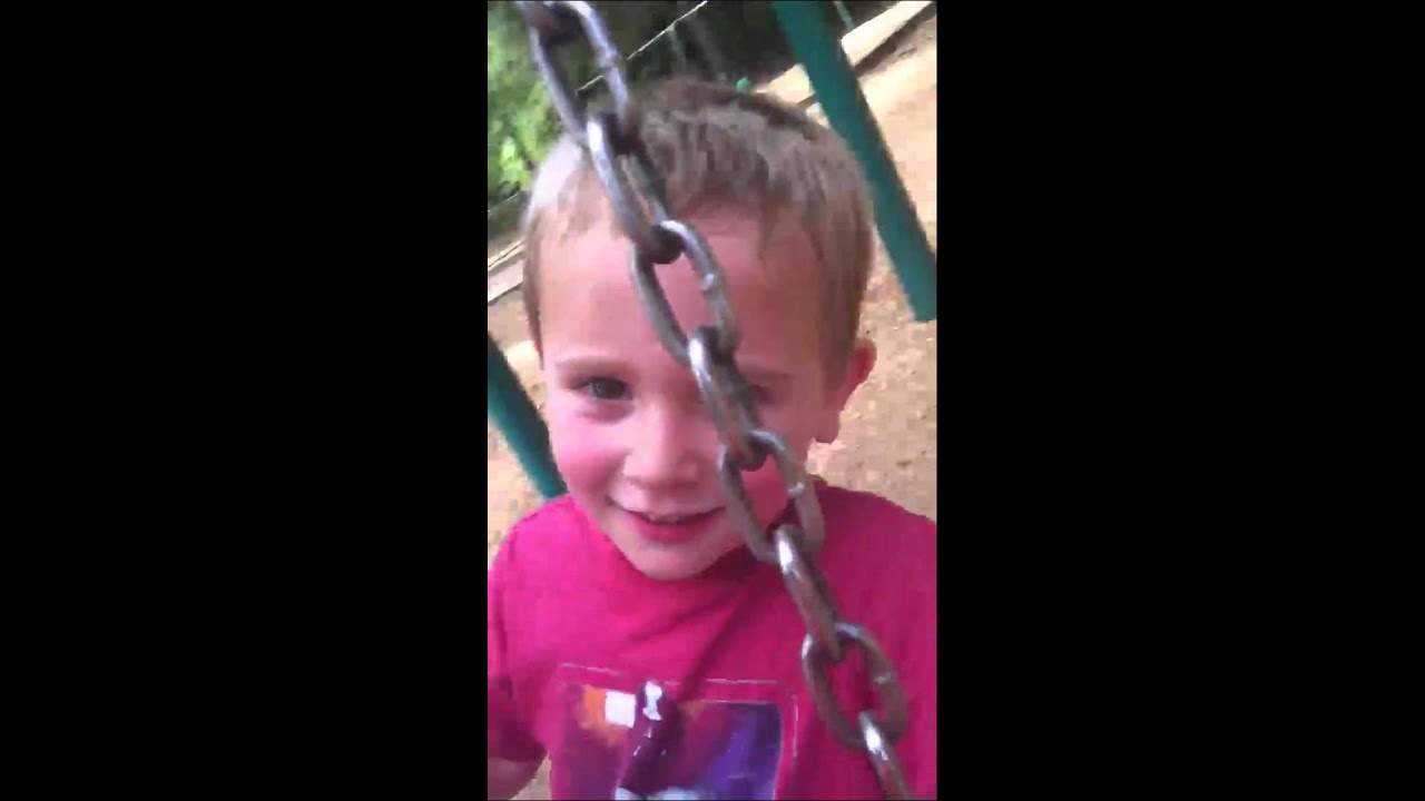 Fun on the Donut Swing! - YouTube