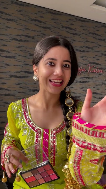 GRWM for Lohri Celebration | Pooja Kalra x Hilary Rhoda 🌟 - YouTube