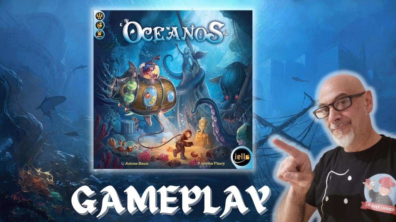 OCEANOS - gioco da tavolo, esploriamo le profondità dell'oceano con il ...