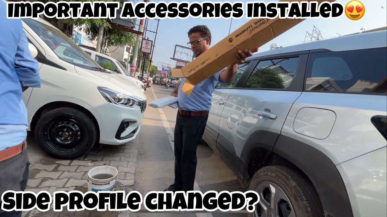 Most Important Accessories Installed in My new Brezza 2023 😍| Maruti ...