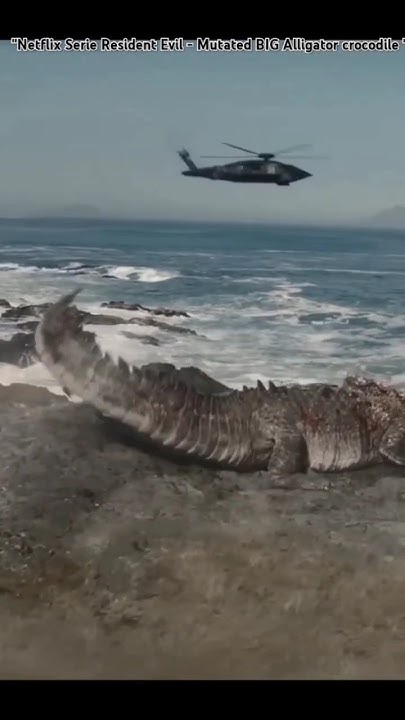 Netflix Serie Resident Evil - Mutated BIG Alligator crocodile #movie # ...