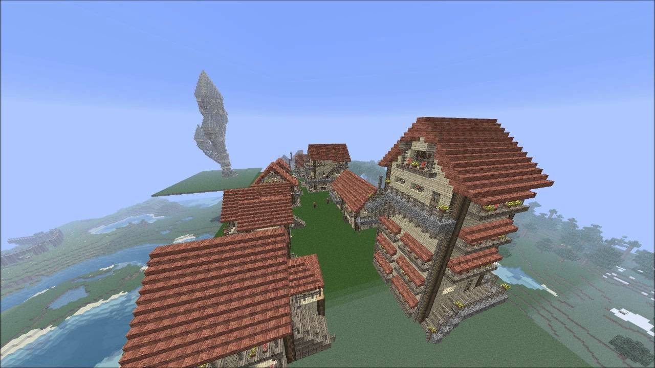 Minecraft: The Roleplay World - Building - More City Houses - YouTube